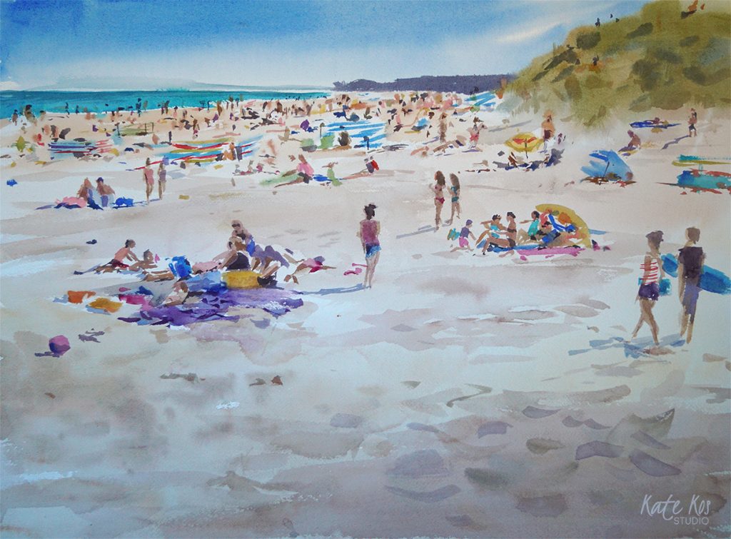 sea breeze – behind the scenes | Kate Kos Studio